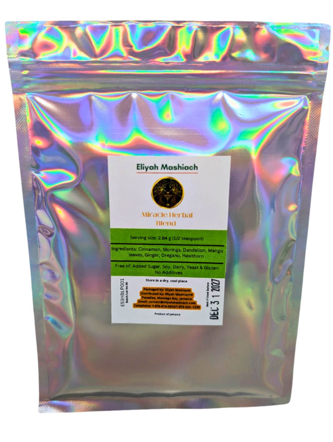 Eliyah Mashiach 60 Grams Powdered Herbs – Eliyah Mashiach Herbal ...